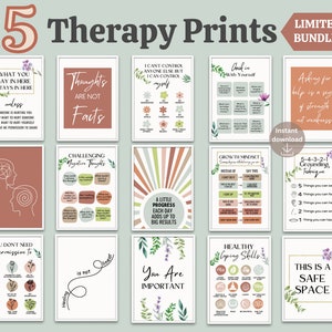 15 Therapist Office Decor Signs Therapy Wall Art Counseling Posters ...
