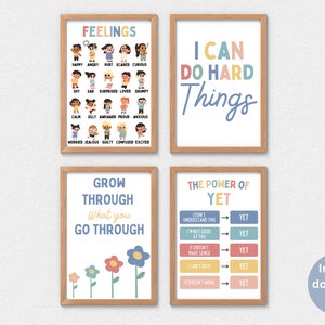 30 School Counseling Posters, School Counselor Office Decor ...