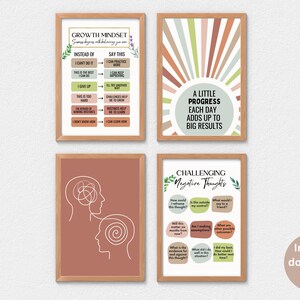 20 Therapy Office Decor Mental Health Poster Therapist Decor Therapy ...