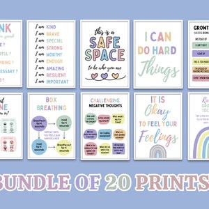 20 School Counselor Office Decoration, School Counselor Boho Sign ...