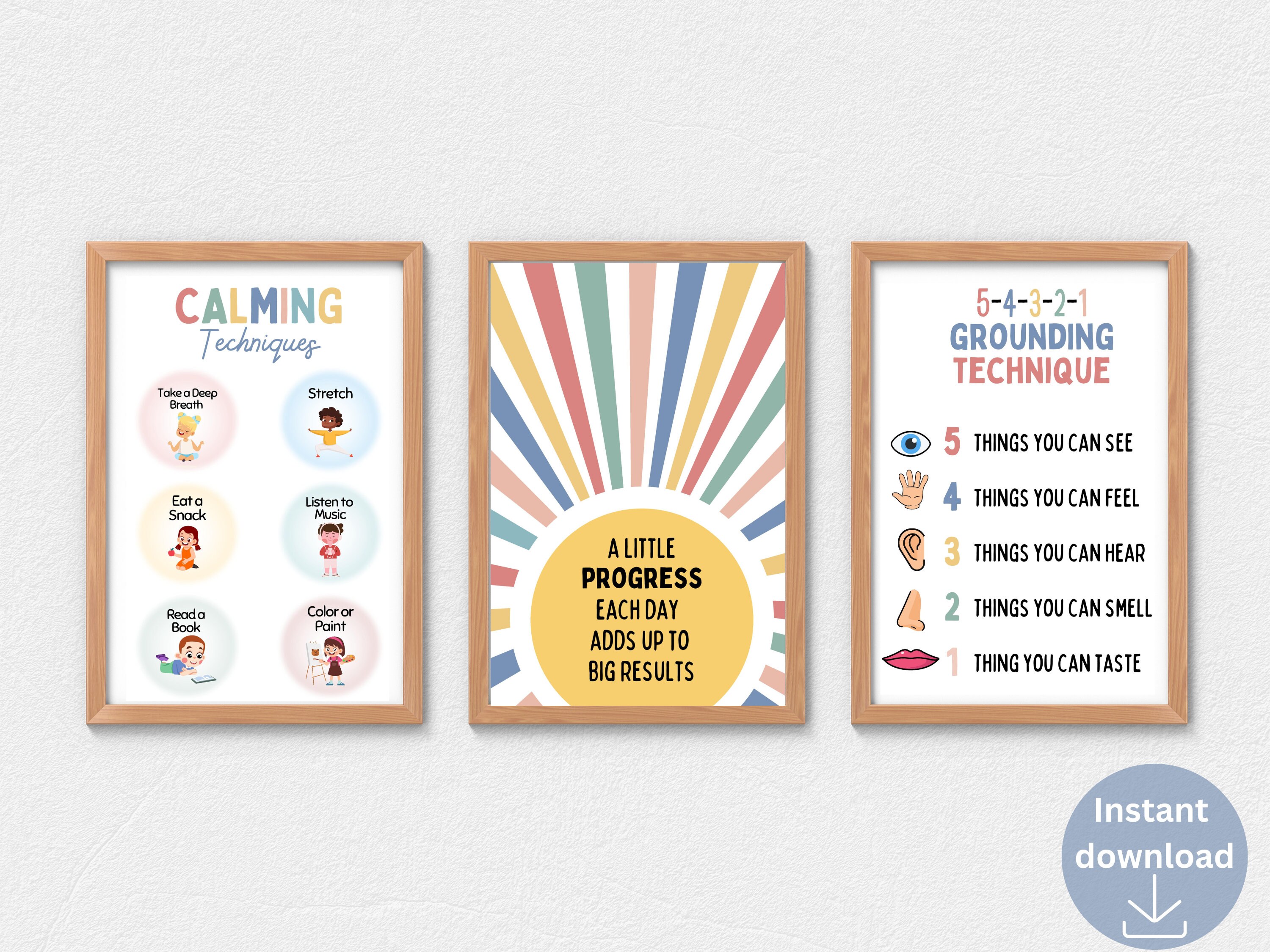 30 School Counseling Posters, School Counselor Office Decor ...
