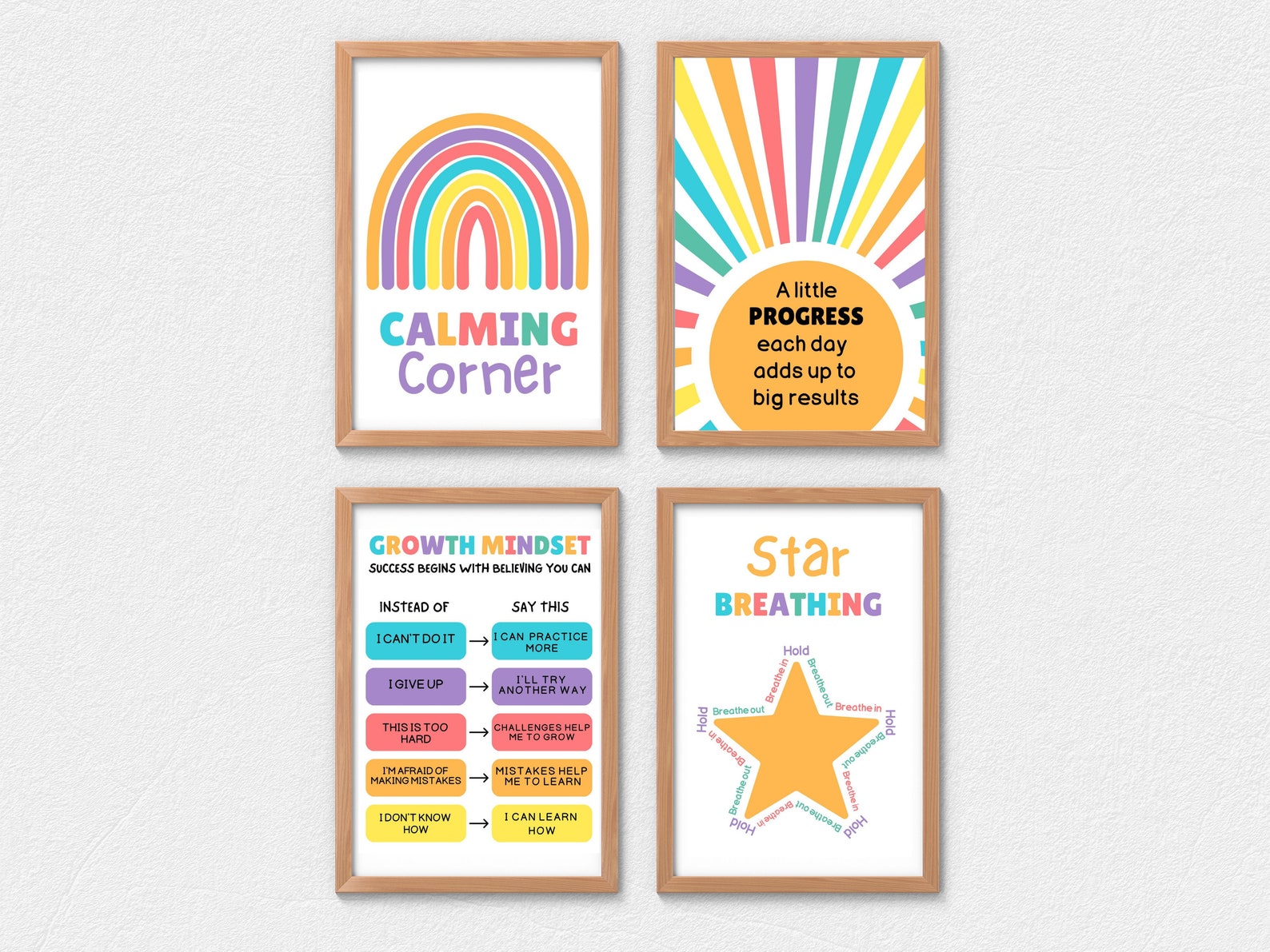 30 Calming Corner Posters, Calm Down Corner Poster Printable, Calm ...