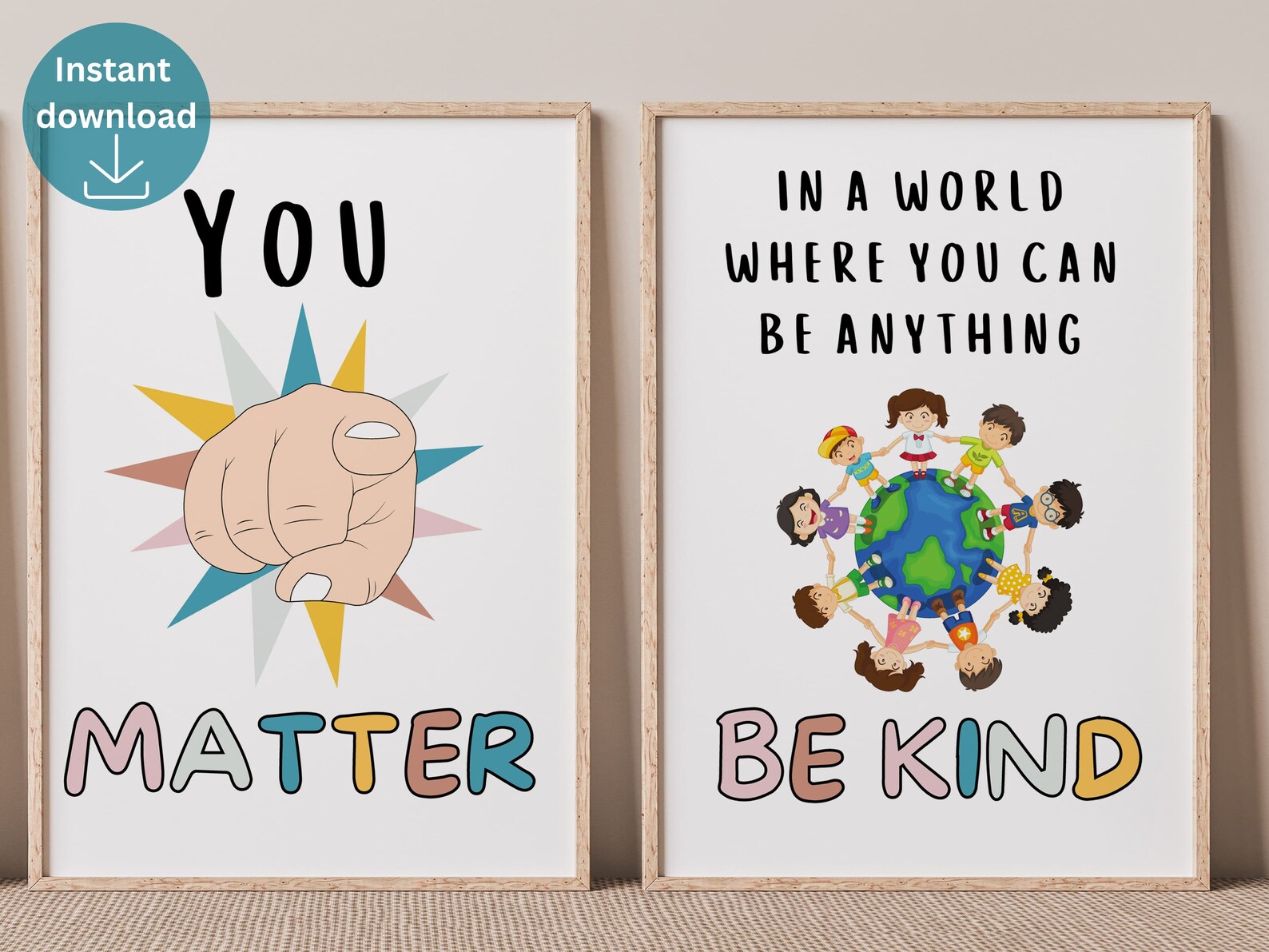 12 Inclusion Posters, Inclusive Classroom Decor Poster, Safe Space Sign ...