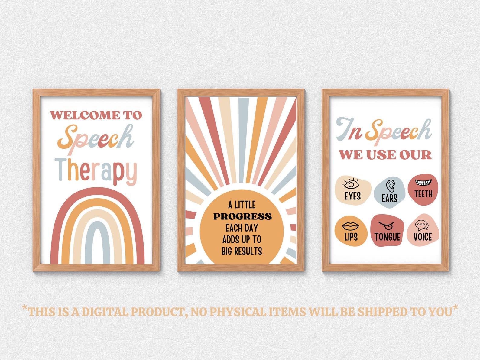 10 Speech Therapy Room Decor, Speech Therapy Poster, Speech Sign ...