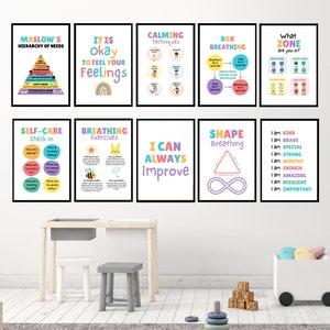 30 Calming Corner Posters, Calm Down Corner Poster Printable, Calm ...