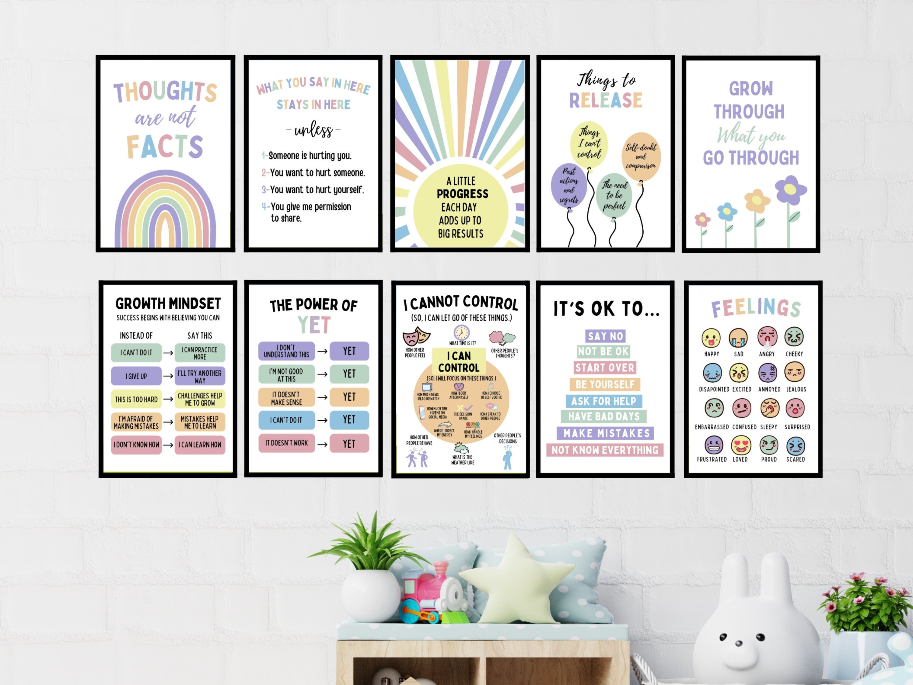 20 School Counselor Posters School Psychology Office Decor - Etsy