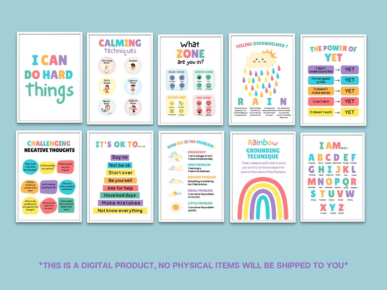 Counseling Office Wall Art: Inspiring Decor for Counselors, School ...