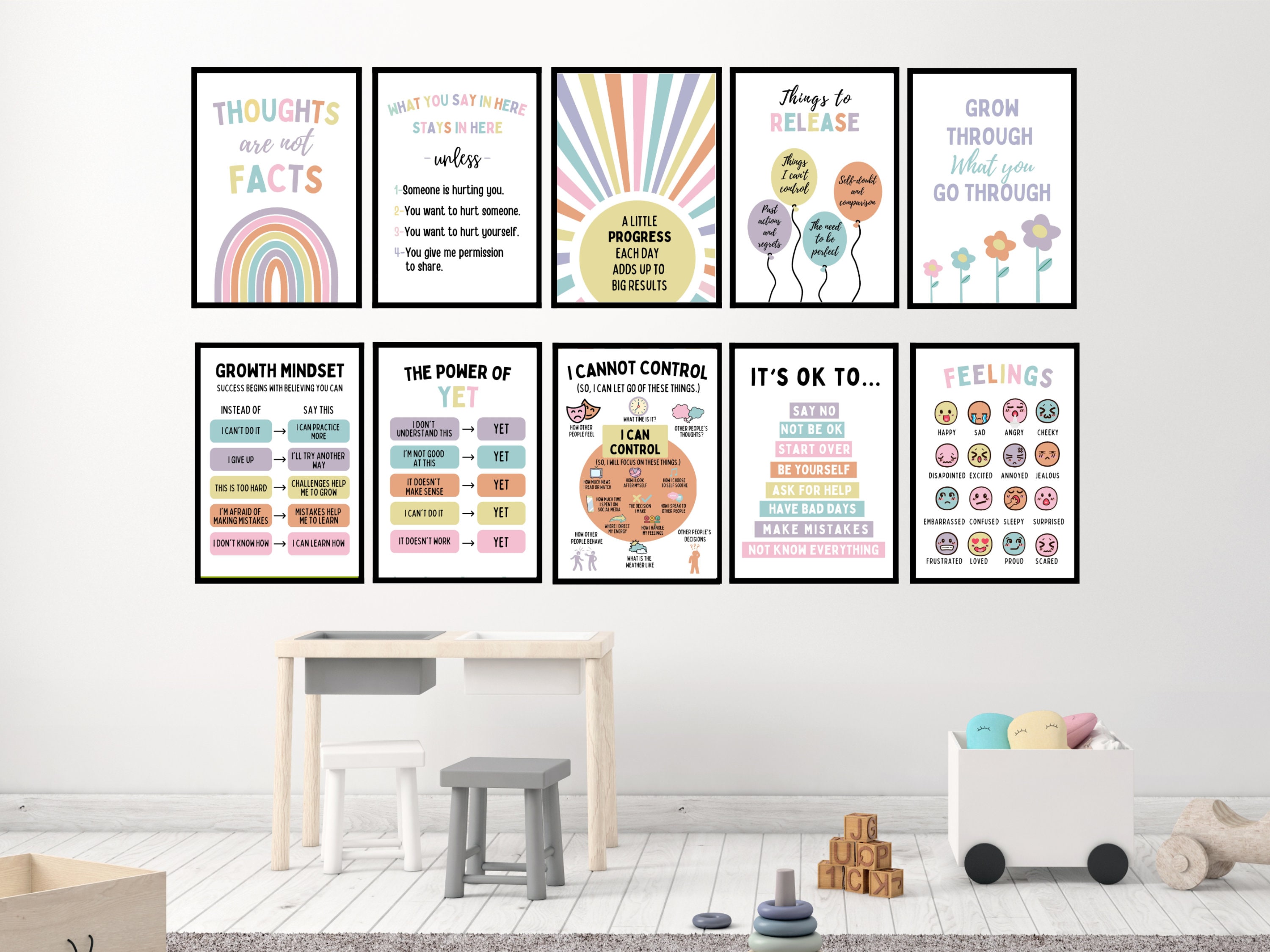 10 School Counseling Posters Signs Guidance Counselor Posters Counselor ...