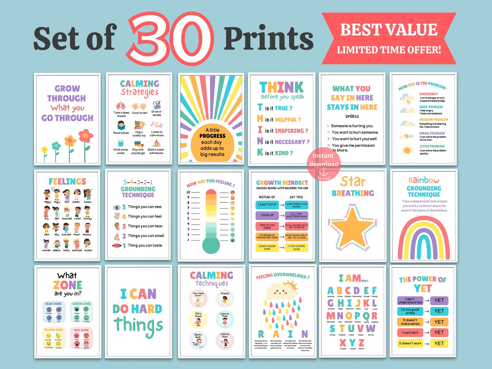 Counseling Office Wall Art: Inspiring Decor for Counselors, School ...