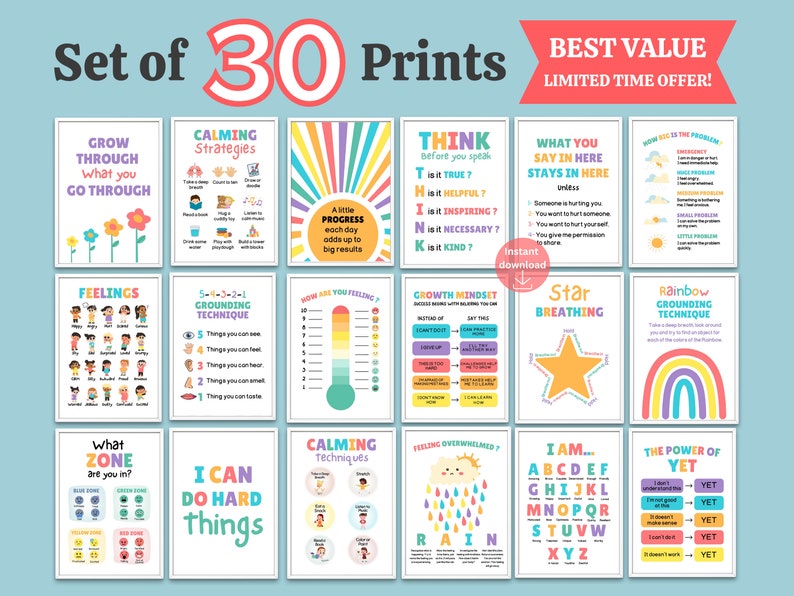 Counseling Office Wall Art: Inspiring Decor for Counselors, School ...