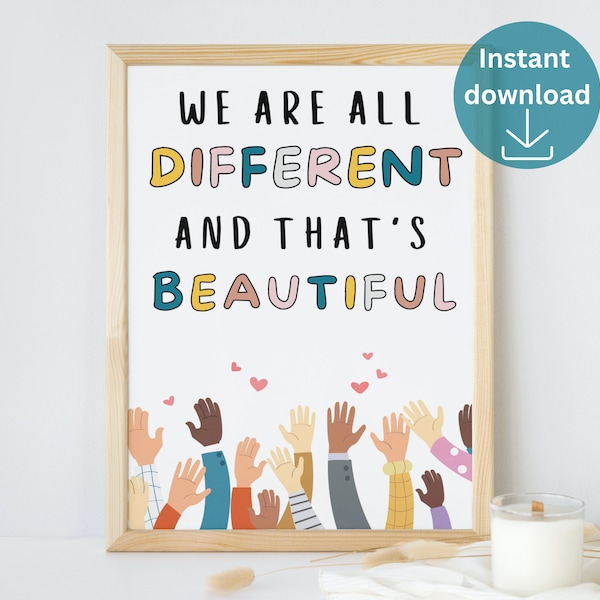 Diversity Poster - Etsy