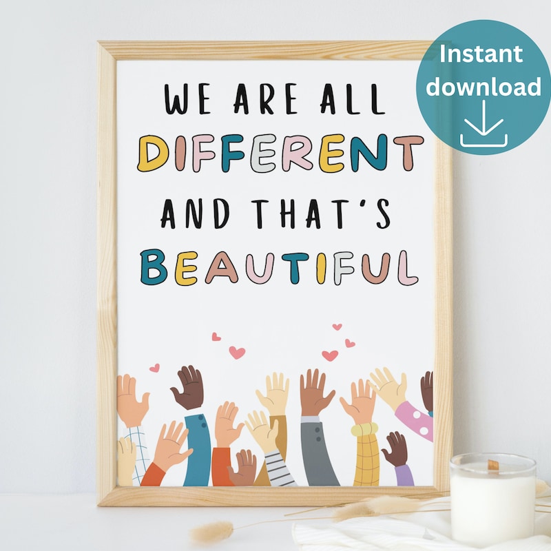 Diversity Poster - Etsy