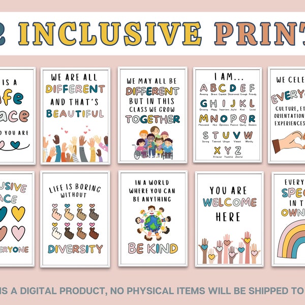 Inclusive Classroom Decor - Etsy