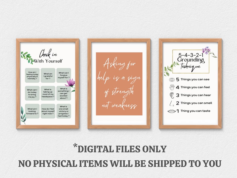 15 Therapist Office Decor Signs Therapy Wall Art Counseling Posters ...