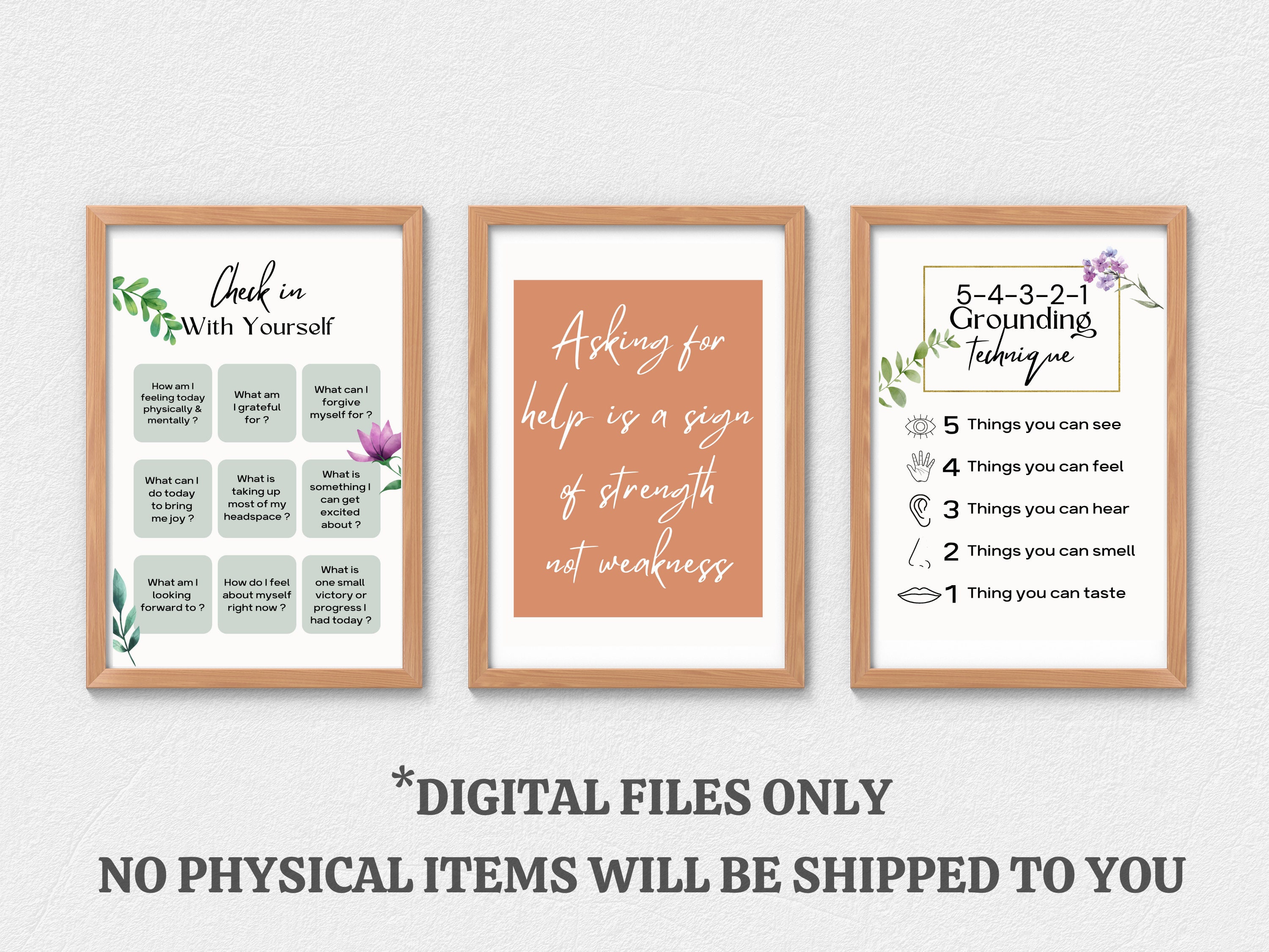 20 Therapy Office Decor Mental Health Poster Therapist Decor Therapy ...