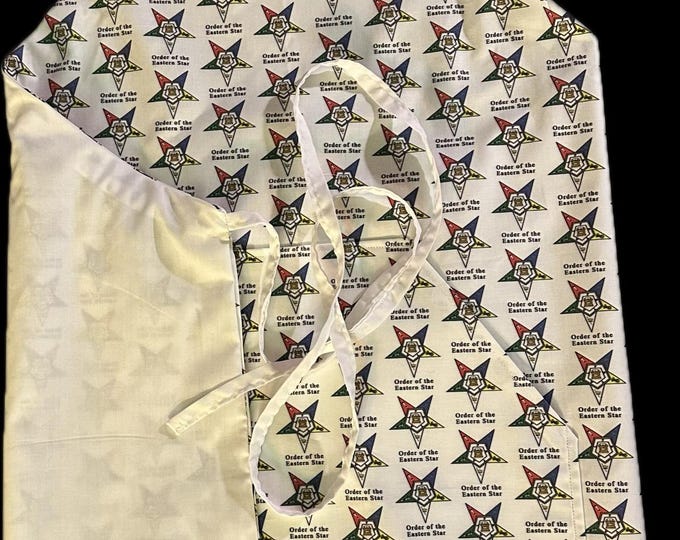 Masonic Apron OES Order of Eastern Star - Handmade - Etsy