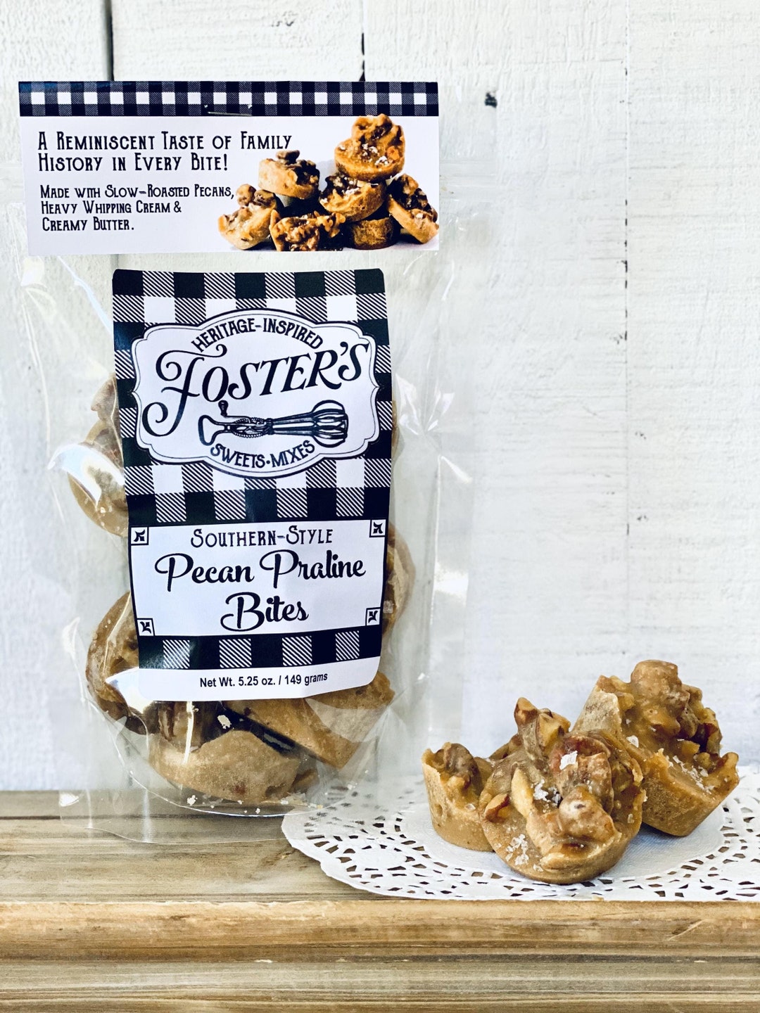 Southern-style Pecan Praline Bites - Etsy