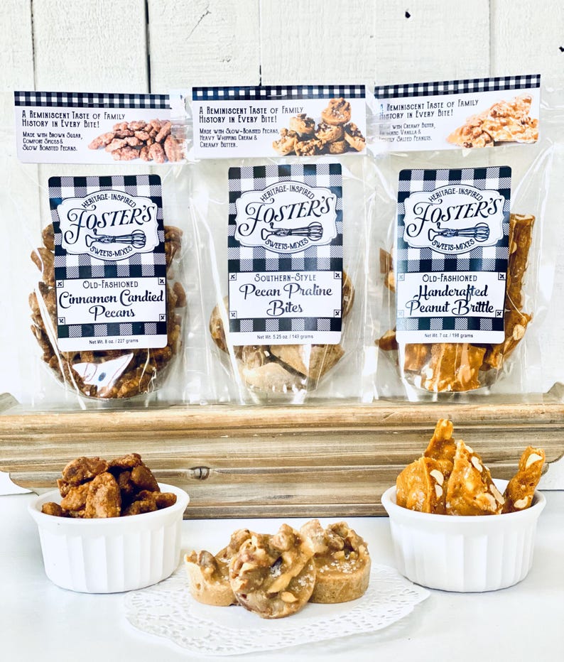 Southern-style Pecan Praline Bites - Etsy
