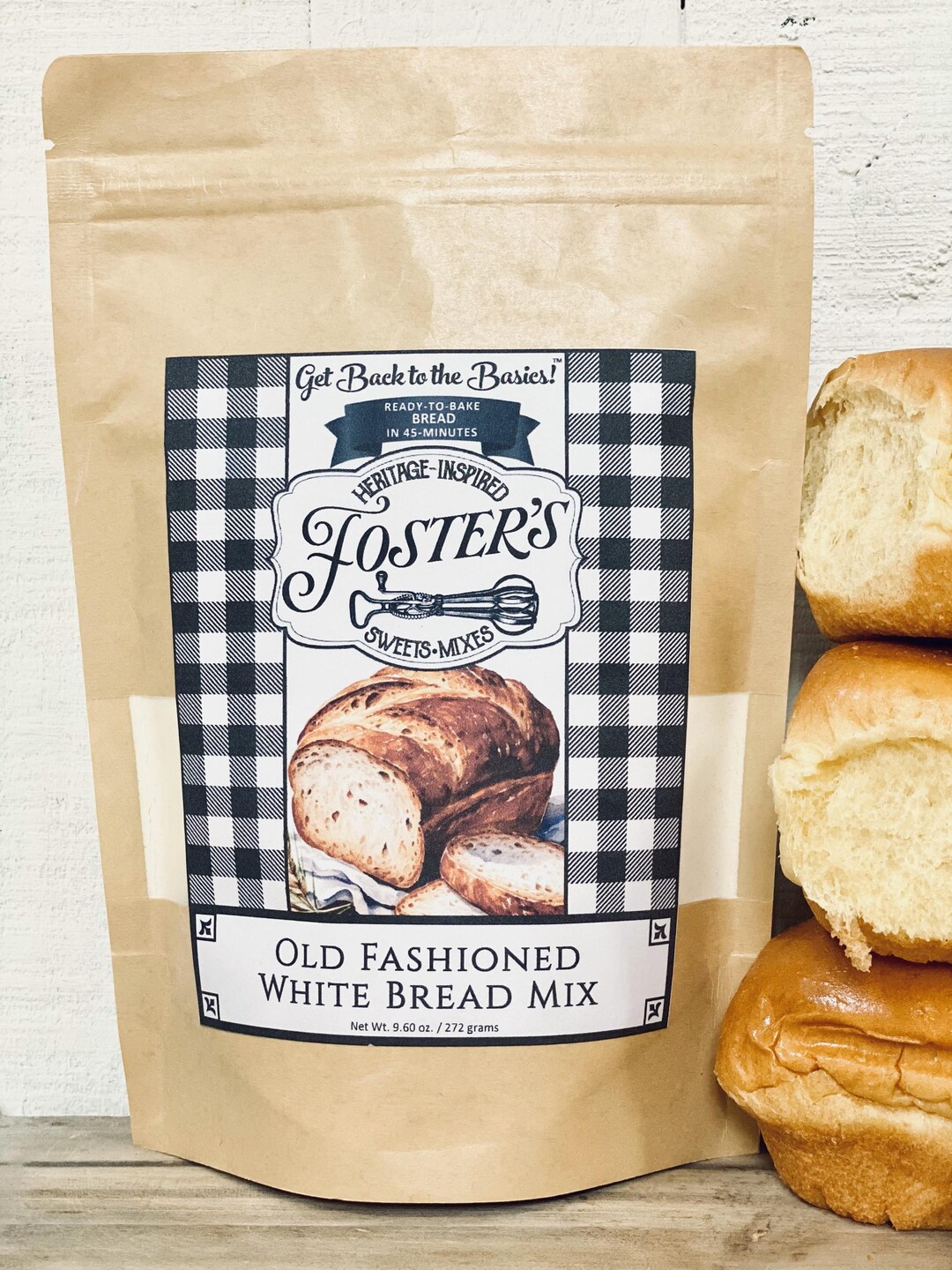 Old Fashioned White Bread Mix (pack of 2) - Etsy