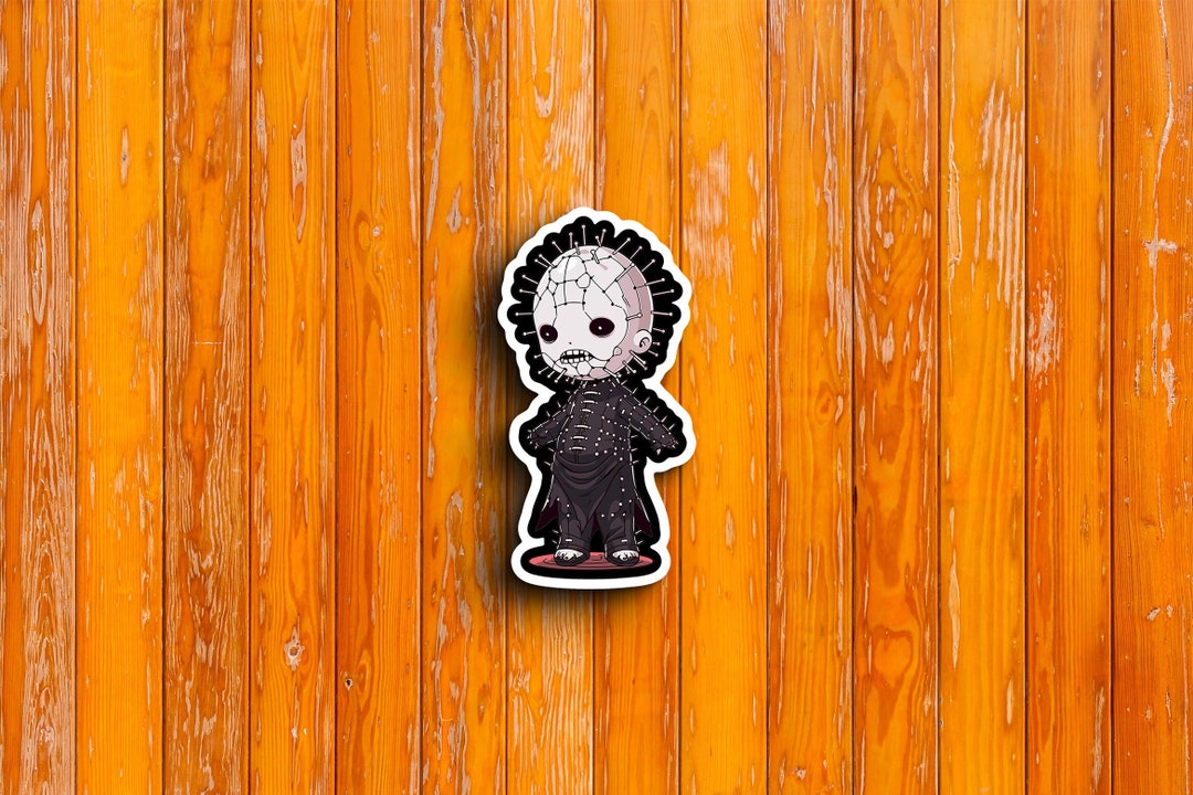Pinhead Halloween Sticker - Etsy
