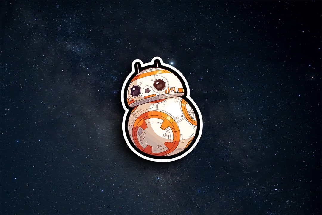 BB8 Star Wars Sticker - Etsy