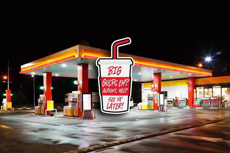 Big Gulps Huh dumb and Dumber Sticker - Etsy