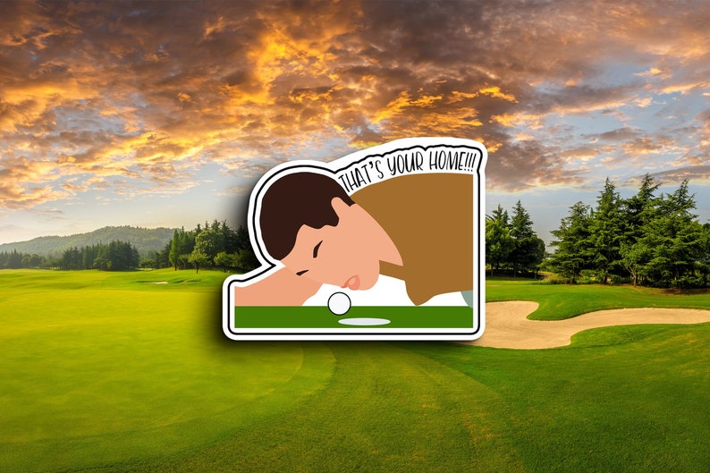 That's Your Home happy Gilmore Sticker - Etsy