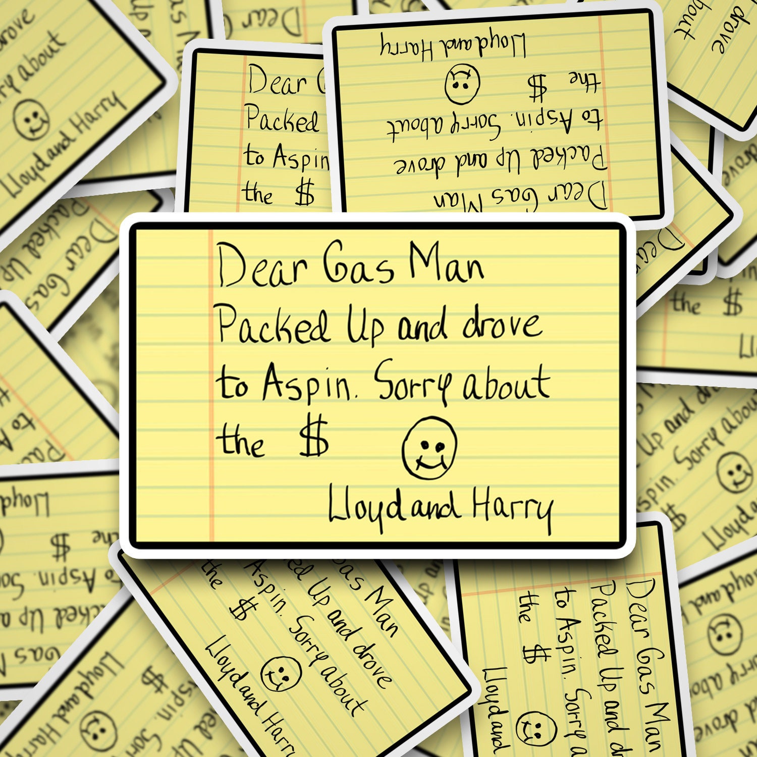 Gas Man dumb and Dumber Sticker - Etsy