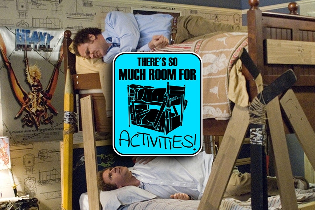 There's so Much Room for Activities step Brothers Sticker - Etsy