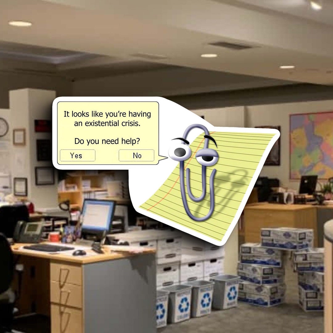Clippy Sticker - Etsy