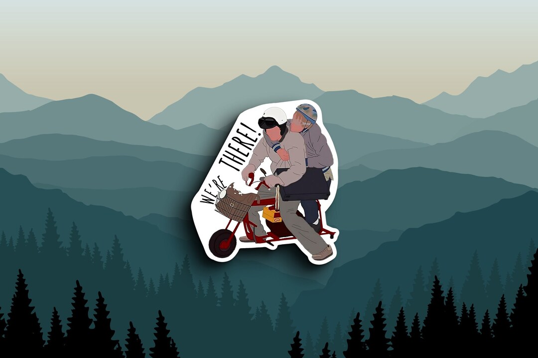 We're There! (dumb and Dumber) Sticker - Etsy