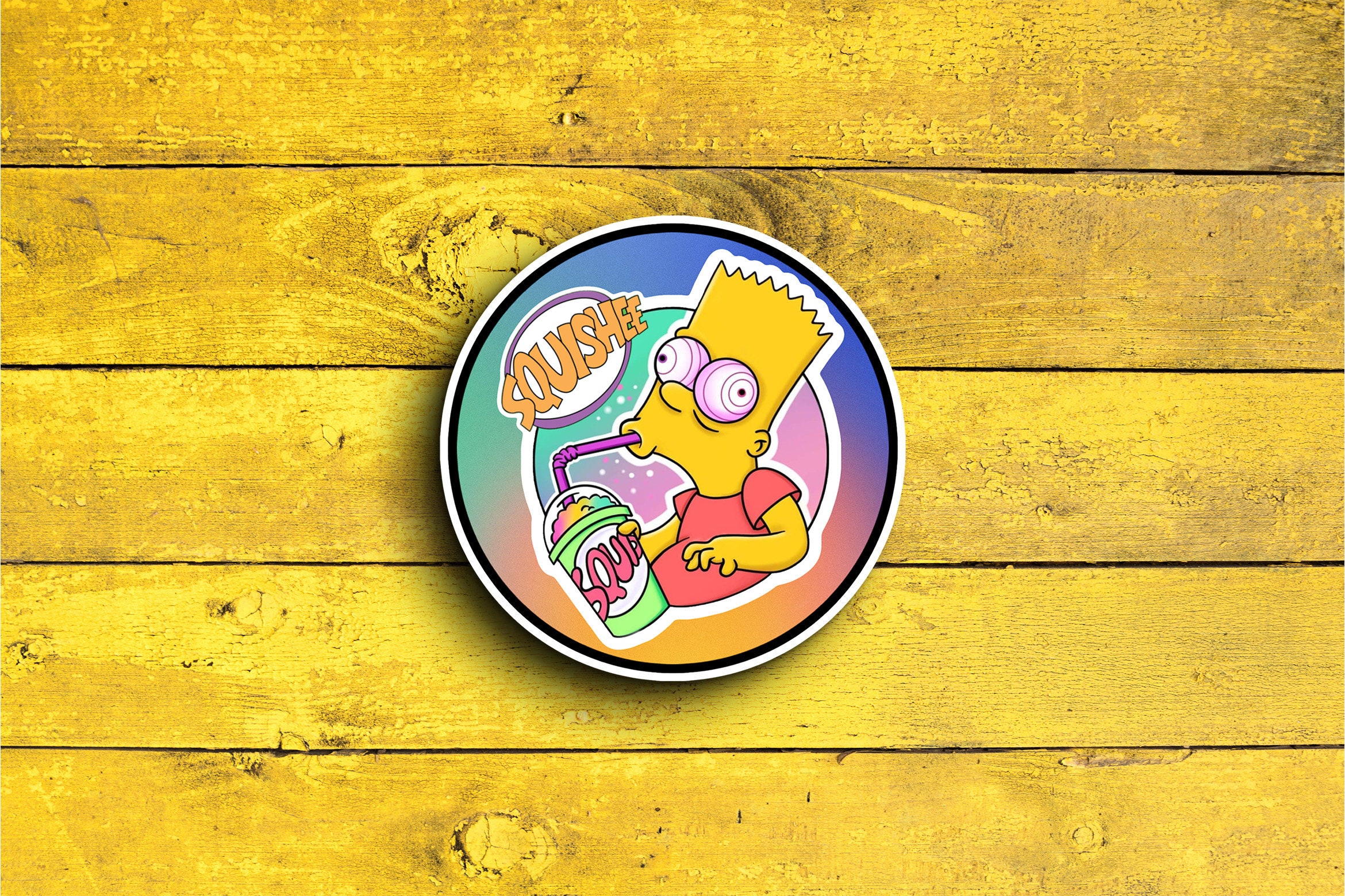 Simpsons Mega Sticker Pack 7 Stickers - Etsy