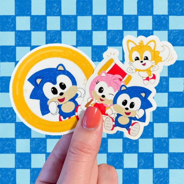 Sonic Chibi - Etsy
