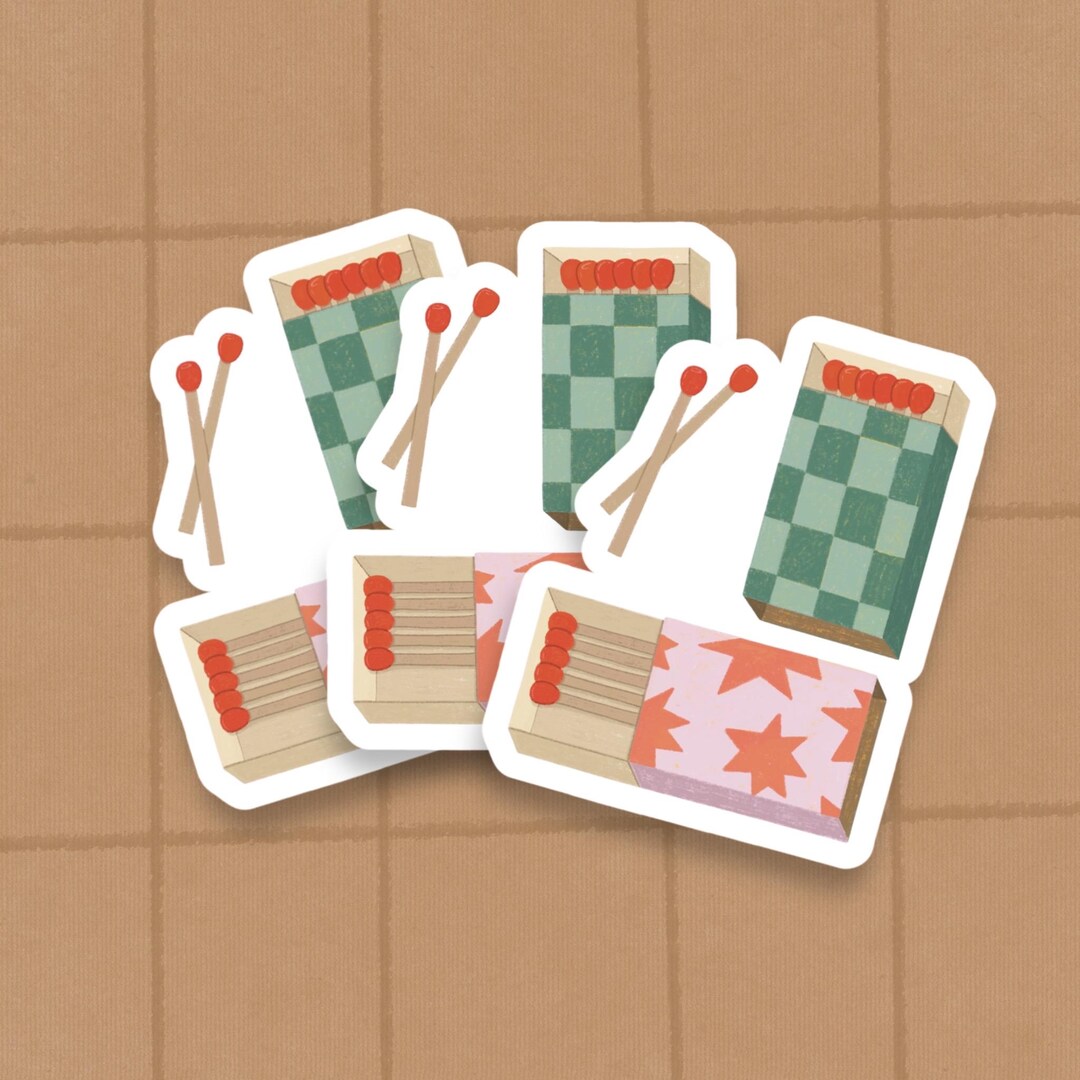 Matchbox Sticker | Vinyl Die Cut Sticker | Cute Kawaii Adorable | 2 ...