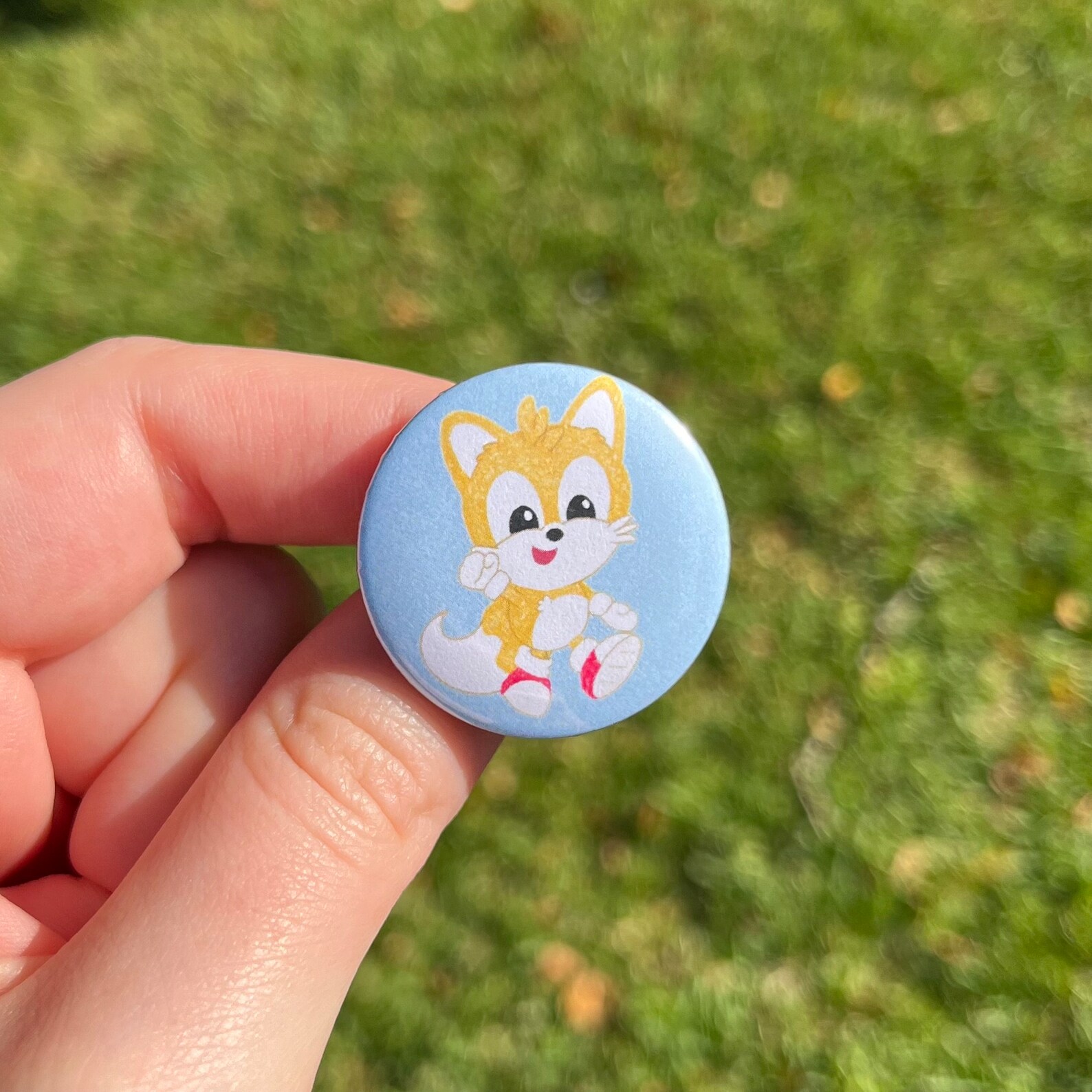 Sonic Buttons | Handmade Pinback Button | 1.25 Inch | Adorable Pins ...