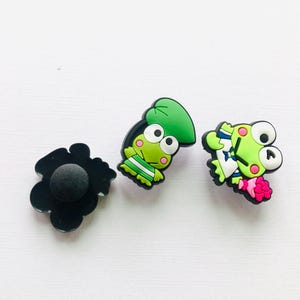 Keropp My Melody Kuromi Frog Shoe Charms - Etsy