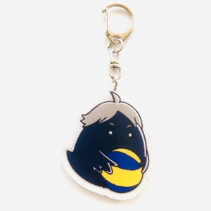 Haikyuu Animal Volleyball Anime Keychain Pendant Bagcharm - Etsy