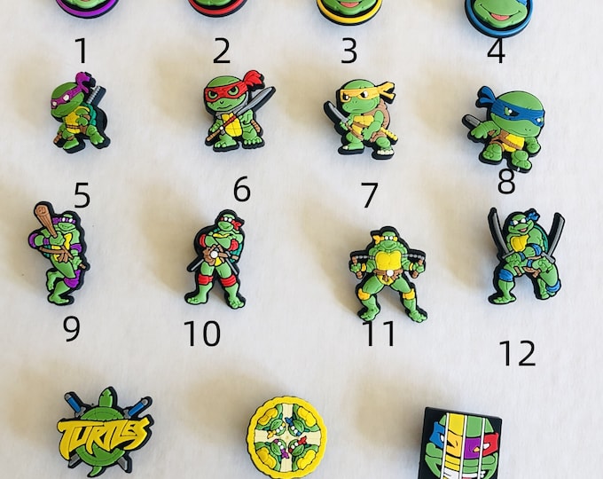 TMNT Heart Charms - Etsy