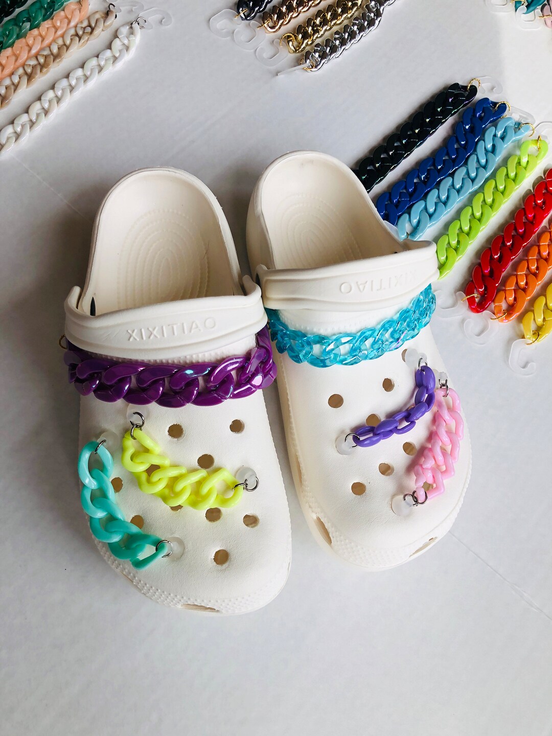 Buy Shoe Charms Croc Chains, Hundreds of Colors and Styles Online in ...