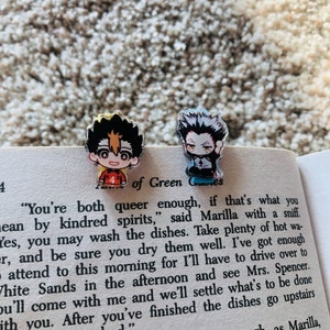 Mini Haikyuu 1/3bookmarks Boy Volleyball Anime Hinata Kageyama Kozume ...