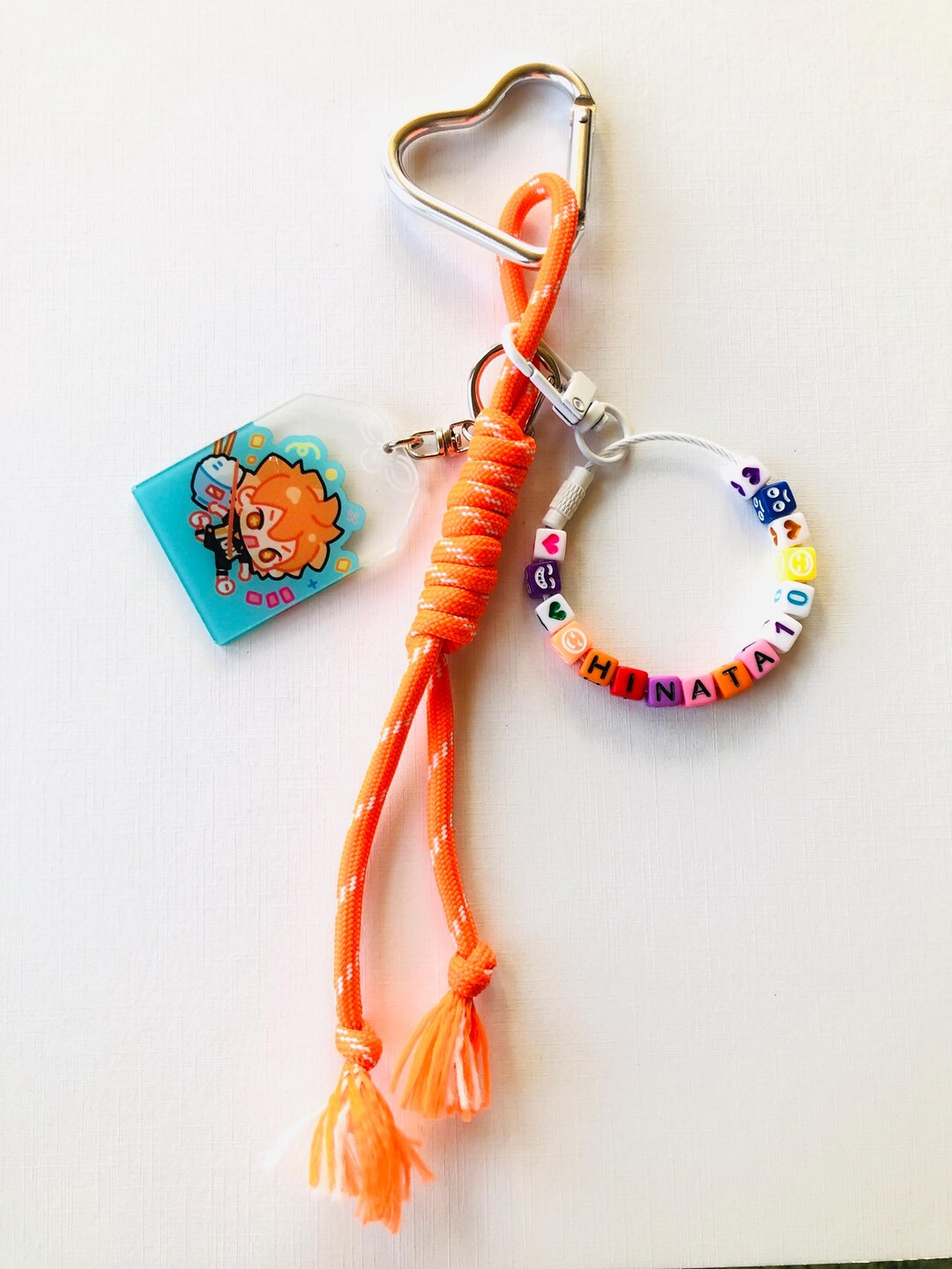 Haikyuu Inspired Cord Keychain Rope Bag Charm - Etsy