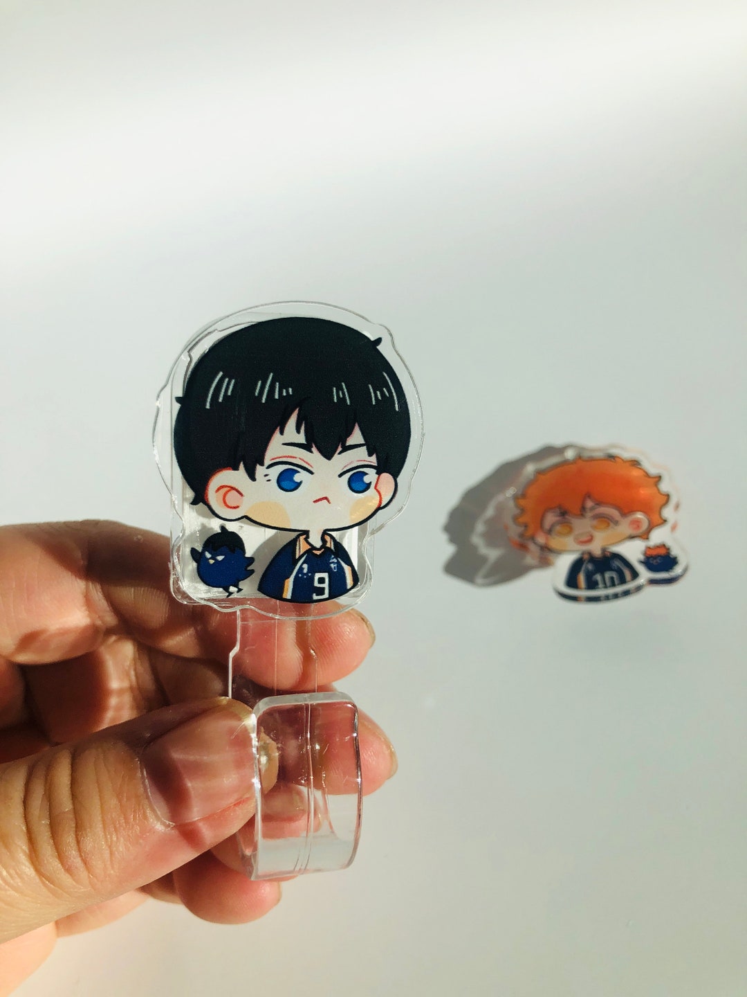 Haikyuu Hook Boy Volleyball Anime Shoyo Hinata Tobio Kageyama Plastic ...
