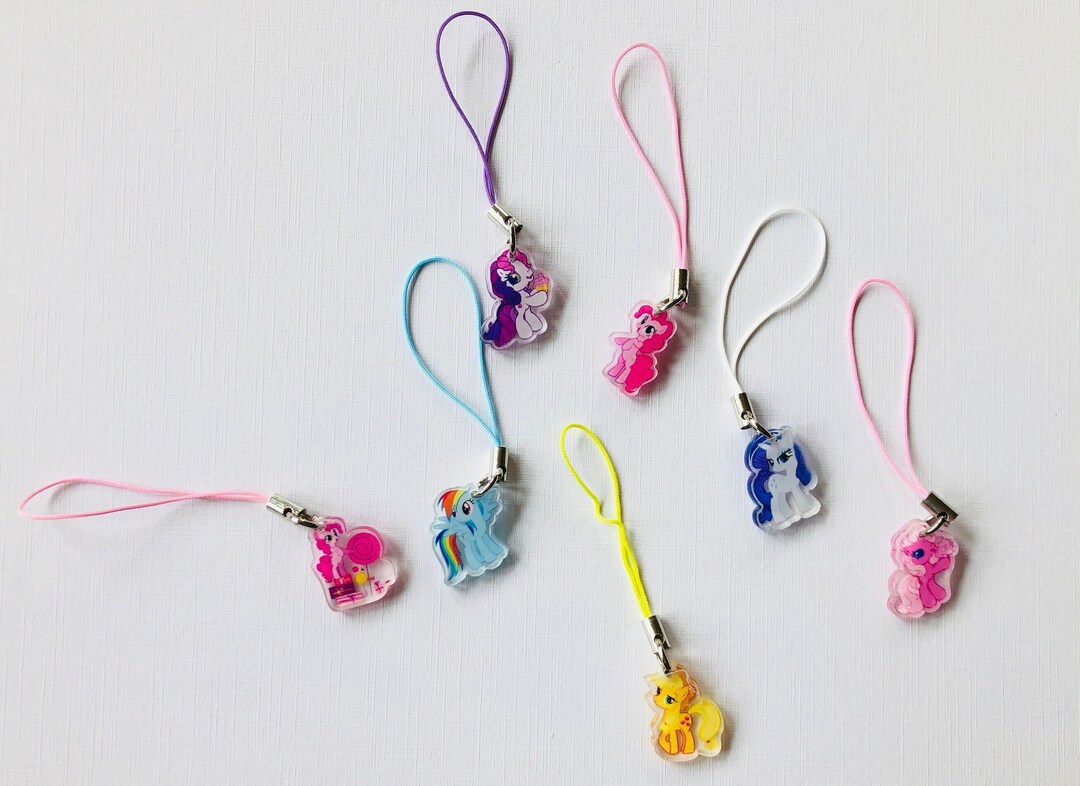 My Little Pony(1/2) Phone Charm Keyring Bagcharm - Etsy