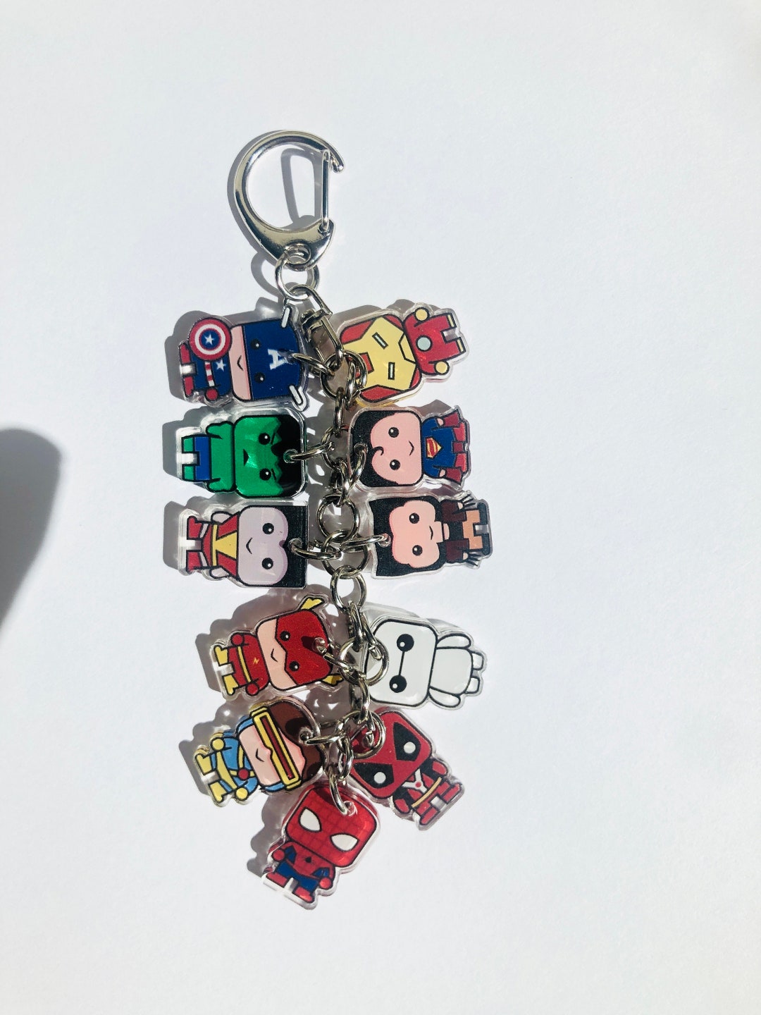 Super Hero Bunches Keychain - Etsy