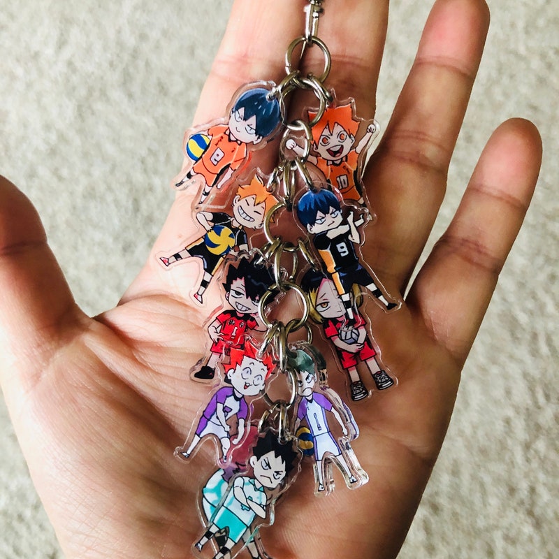Haikyuu Keychain - Etsy