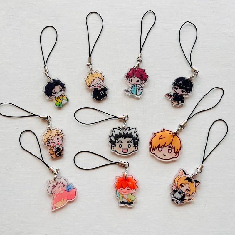Haikyuu Keychain - Etsy Australia