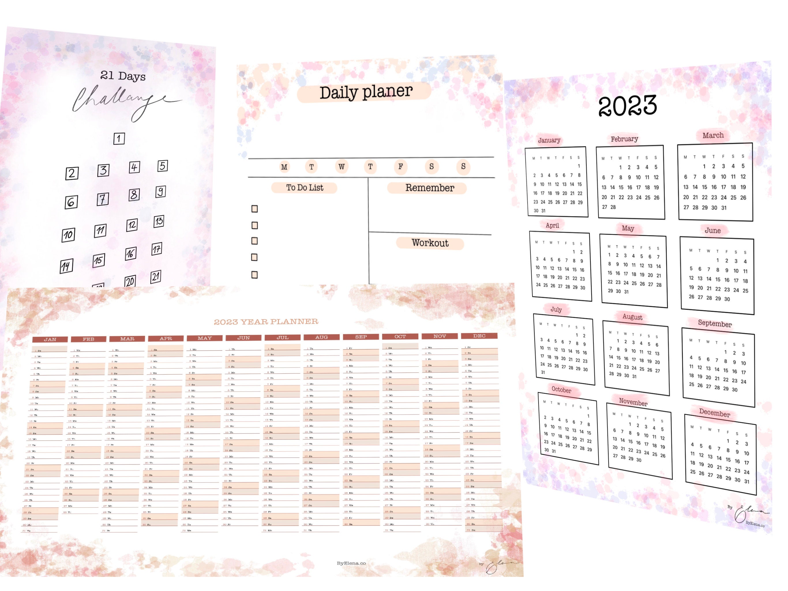 Printable 2023 September Calendar Landscape - Etsy