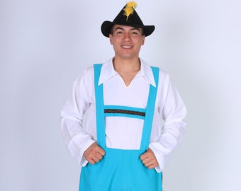 Oktoberfest Male Adult Costume, German Adult Male Costume, Brown German ...