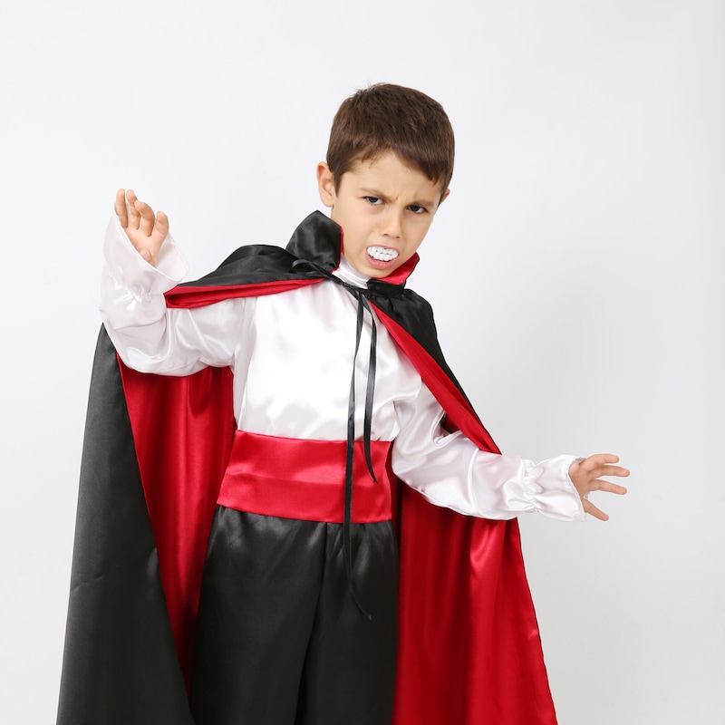 Girl Kid Vampire Costume - Etsy