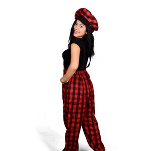 Strap Clown Costume, Strap Plaid Clown Costume, Handmade Clown Dress ...